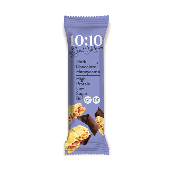 10:10 Protein Snack Bar - Dark Choc Honeycomb 38g - Bulk Buy Discount ...