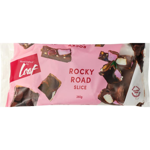 Loaf Rocky Road Slice 280g - SHORT DATED 6/12 - Gluten Free Shop