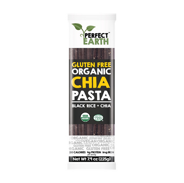 Perfect Earth Organic Rice & Chia Pasta - Black Rice & Chia 225g - Bul ...